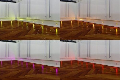 10 x 30mm RGB colour changing LED deck/plinth kit - Seal Designs